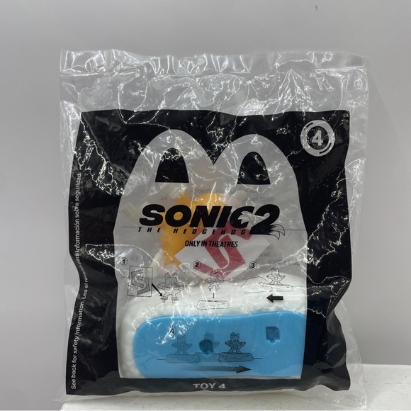 Toys | 222 Mcdonalds Sonic 2 Happy Meal Toys Surfing Tails New 4 | Poshmark